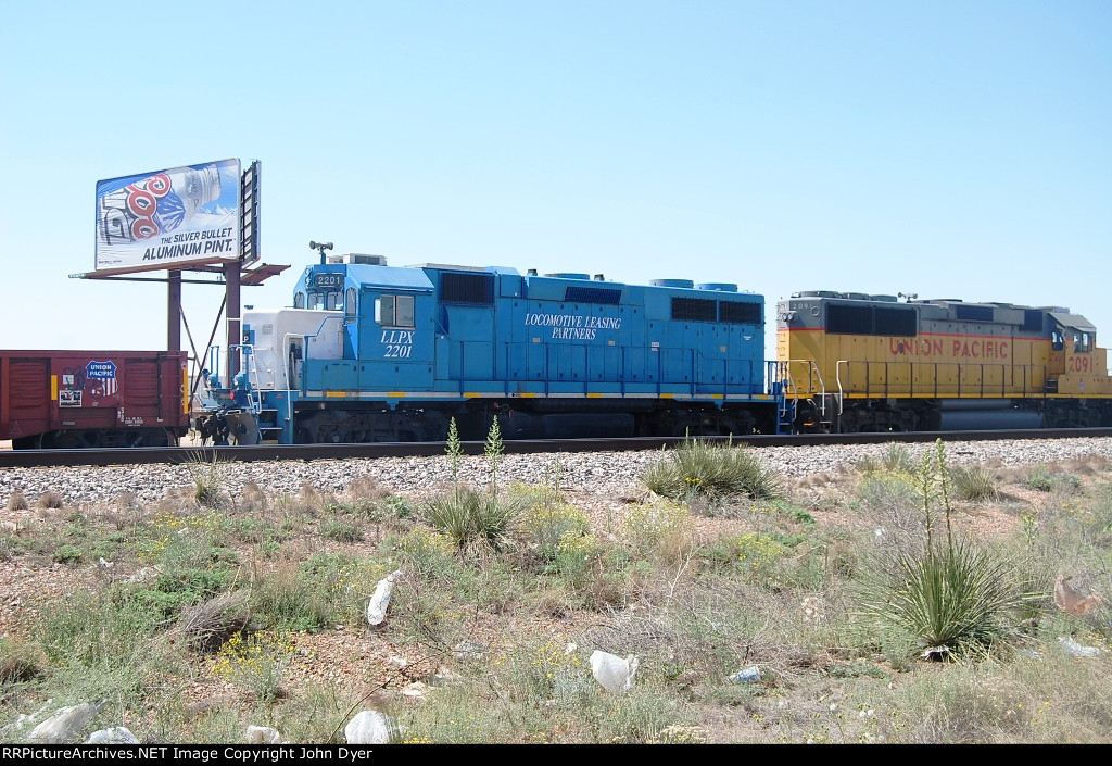 LLPX 2201 and UP 2091